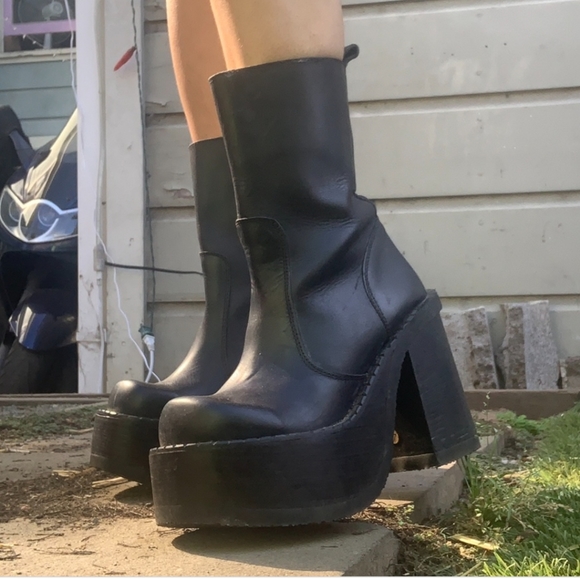 Muro | Shoes | Rare Muro Chunky Vintage Goth Platform Rave Festival ...